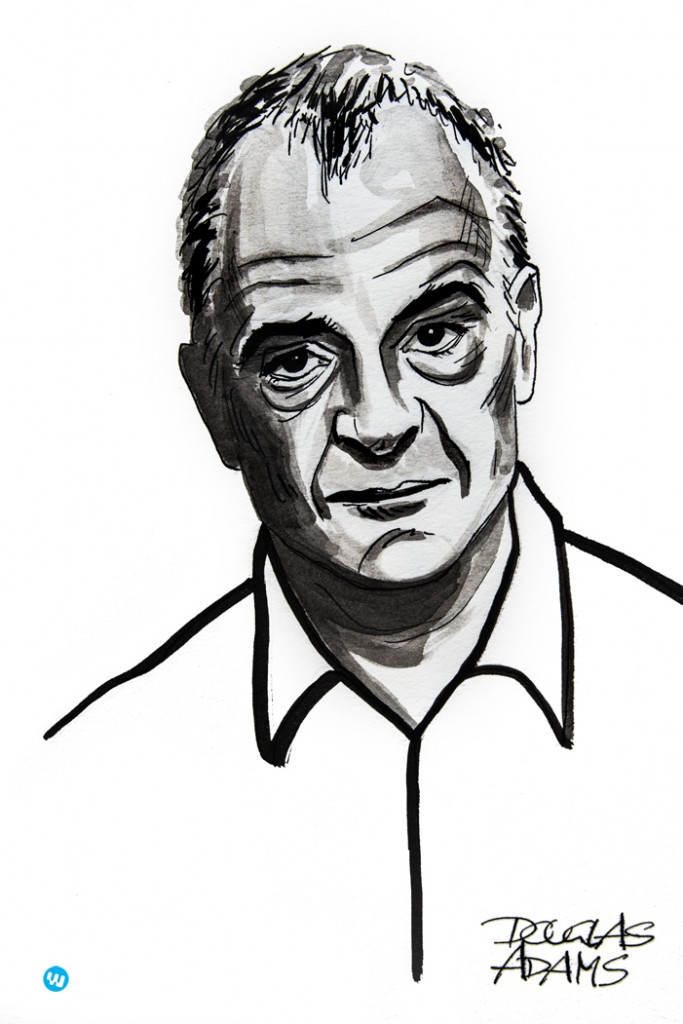 Helden meiner Jugend | Douglas Adams | zeichenblog